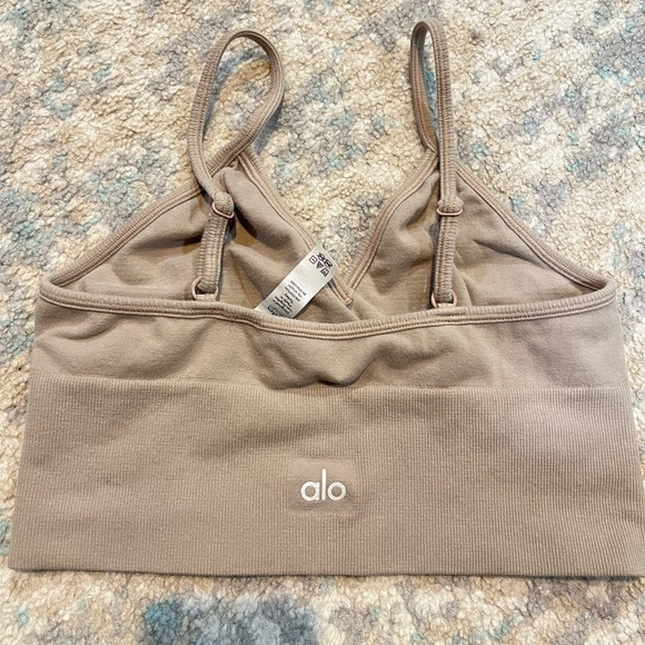 ALO Yoga | Tops | Alo Yoga Tan Top | Poshmark